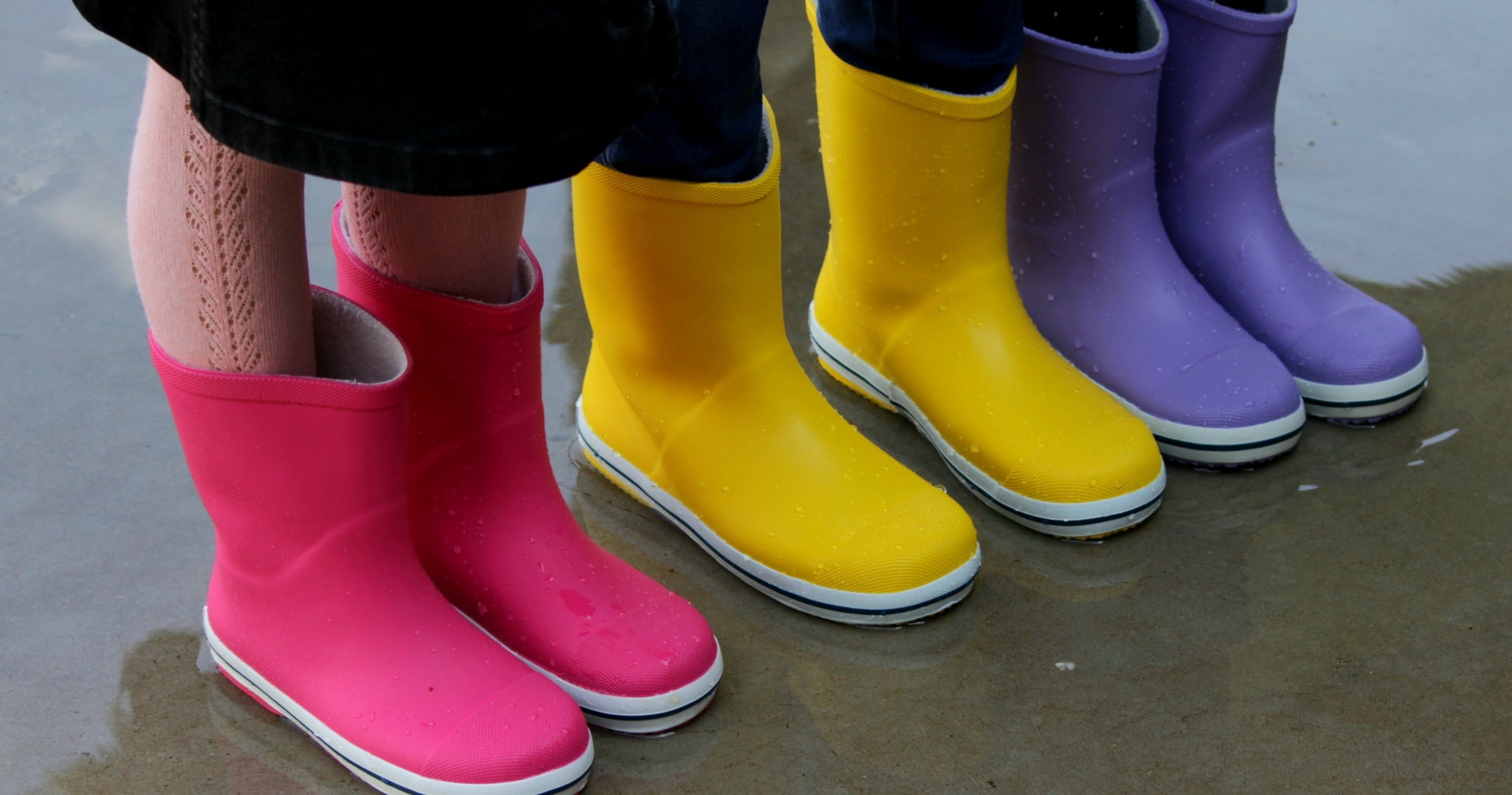 New Colour | Fun Discounts | Kids Wellies & Raincoats - French Soda