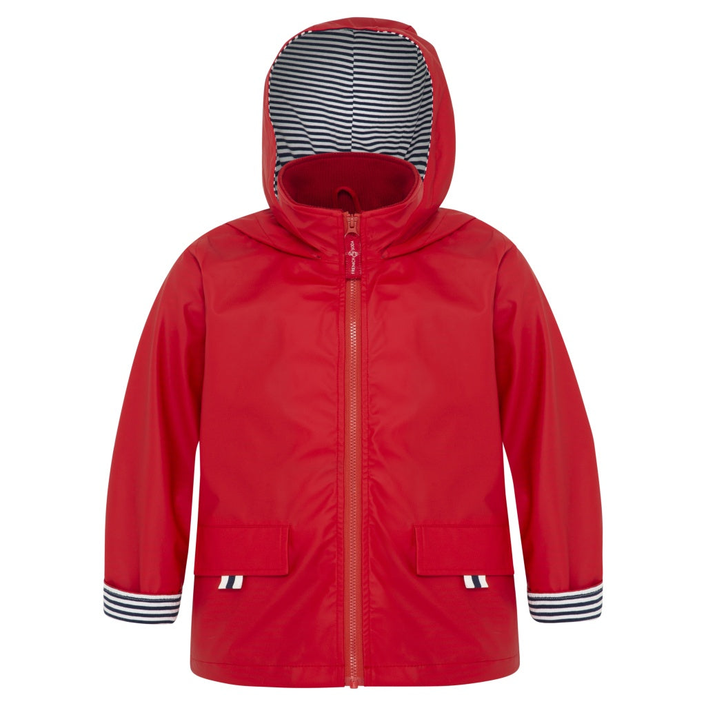 Kids Red Raincoat | Boys & Girls Waterproof Raincoat | French Soda
